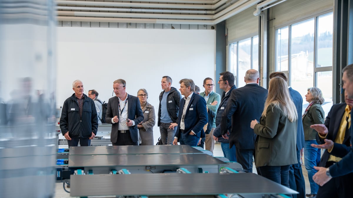 Europas modernste Solarmodul Produktion offiziell eröffnet
